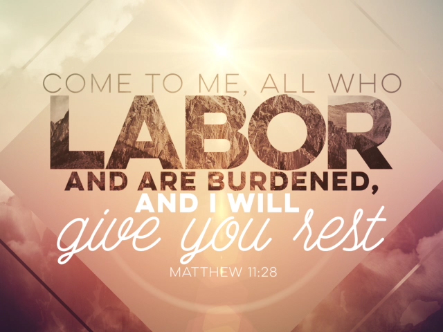 I will give you rest | Anchor Point Bible Church Of Muskegon