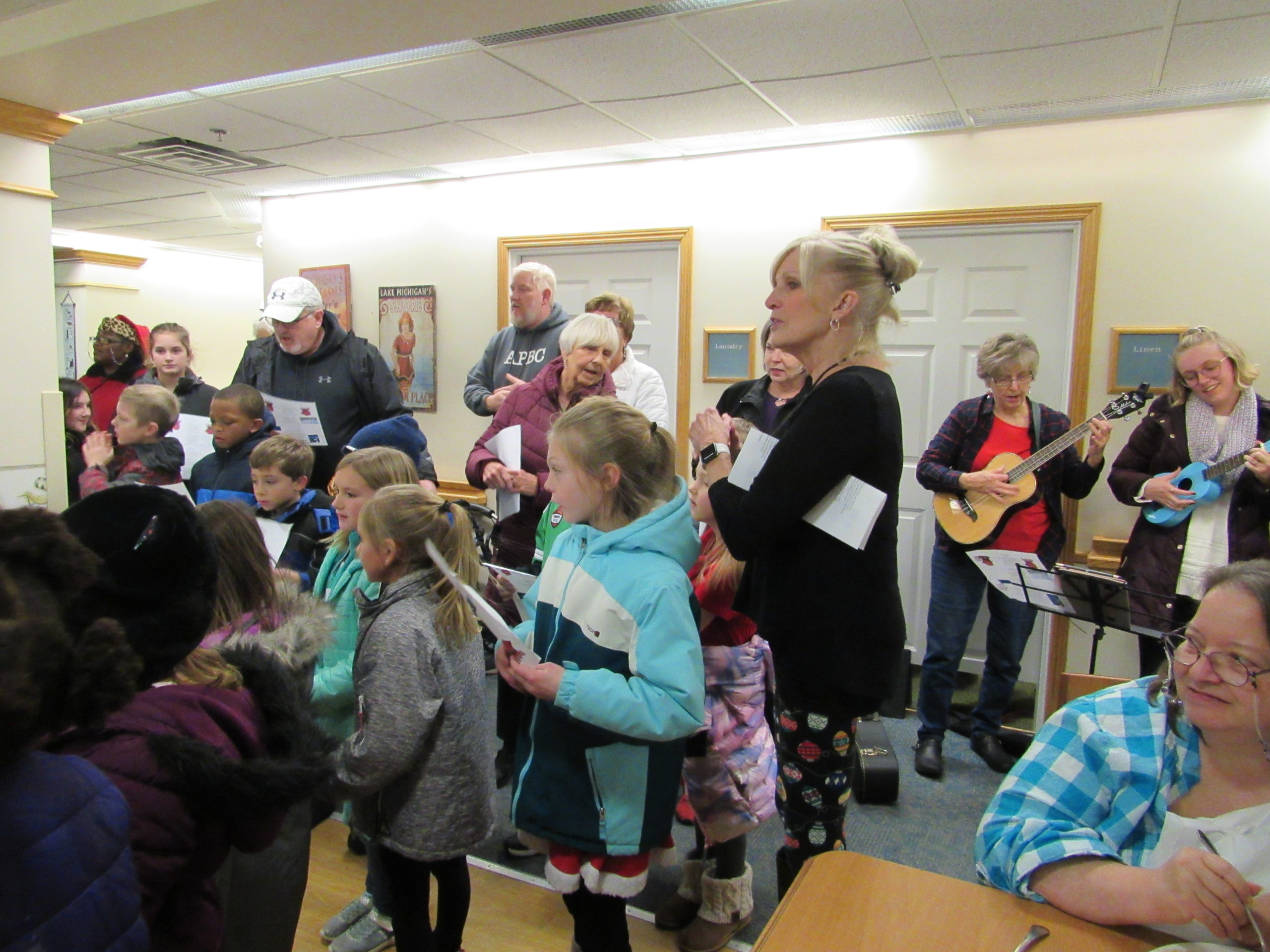 AWANA Clubbers go Caroling! | Anchor Point Bible Church Of Muskegon