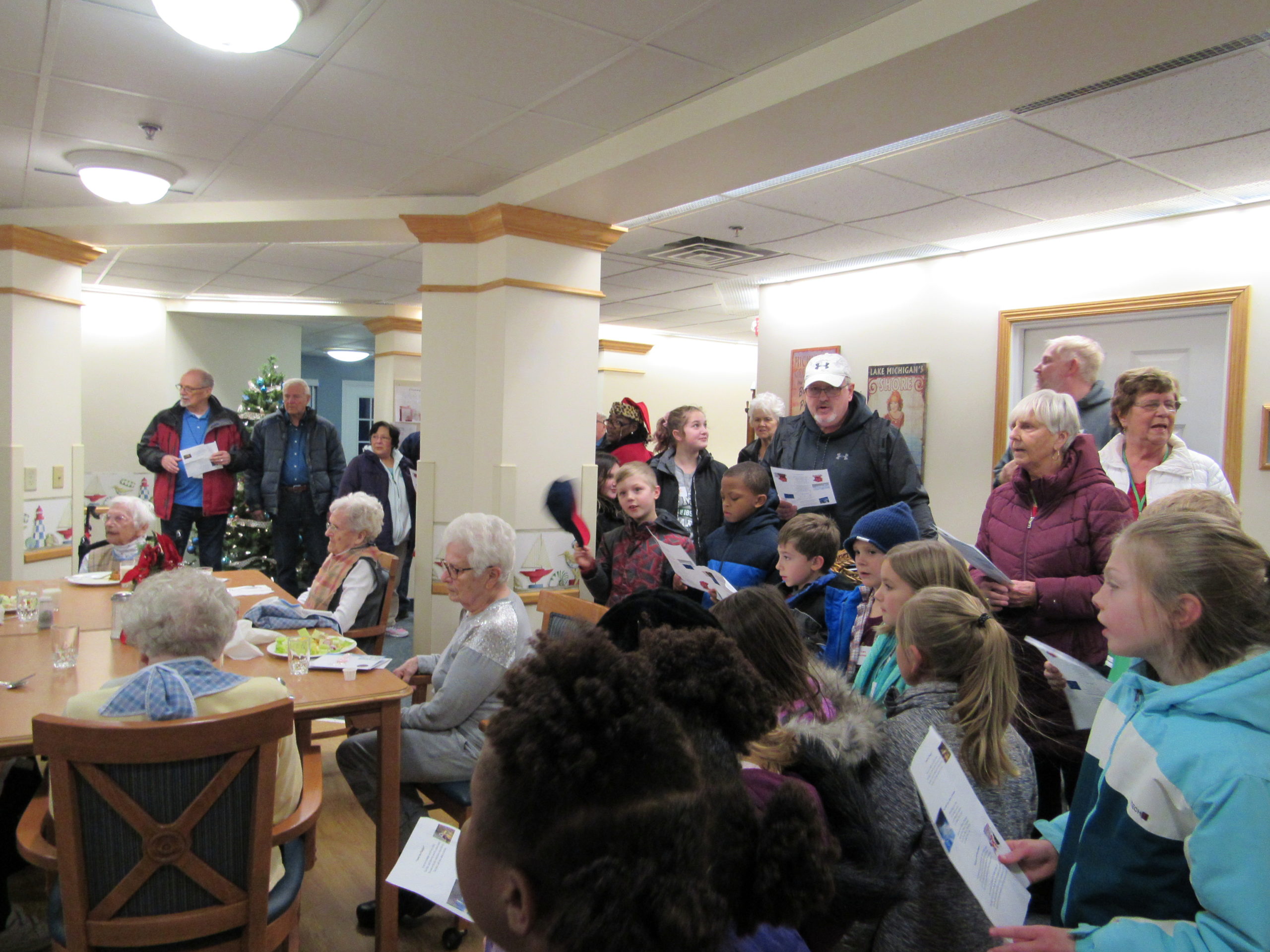 AWANA Clubbers go Caroling! | Anchor Point Bible Church Of Muskegon